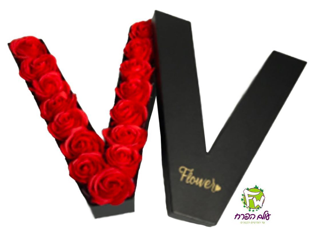 LETTER BOX V - עולם הפרח ציוד לחנויות פרחים ומשתלות